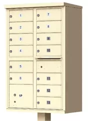 Vital 13 Door CBU Cluster Mailbox - USPS Approved