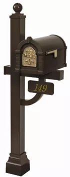 Original Keystone Series Deluxe Mailbox and Post Packages