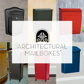 Architectural Mailboxes & Posts: Locking & Decorative Styles