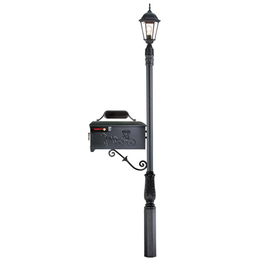 Decorative Mailbox & Lamp Post Combo #2 - Imperial - LP227R