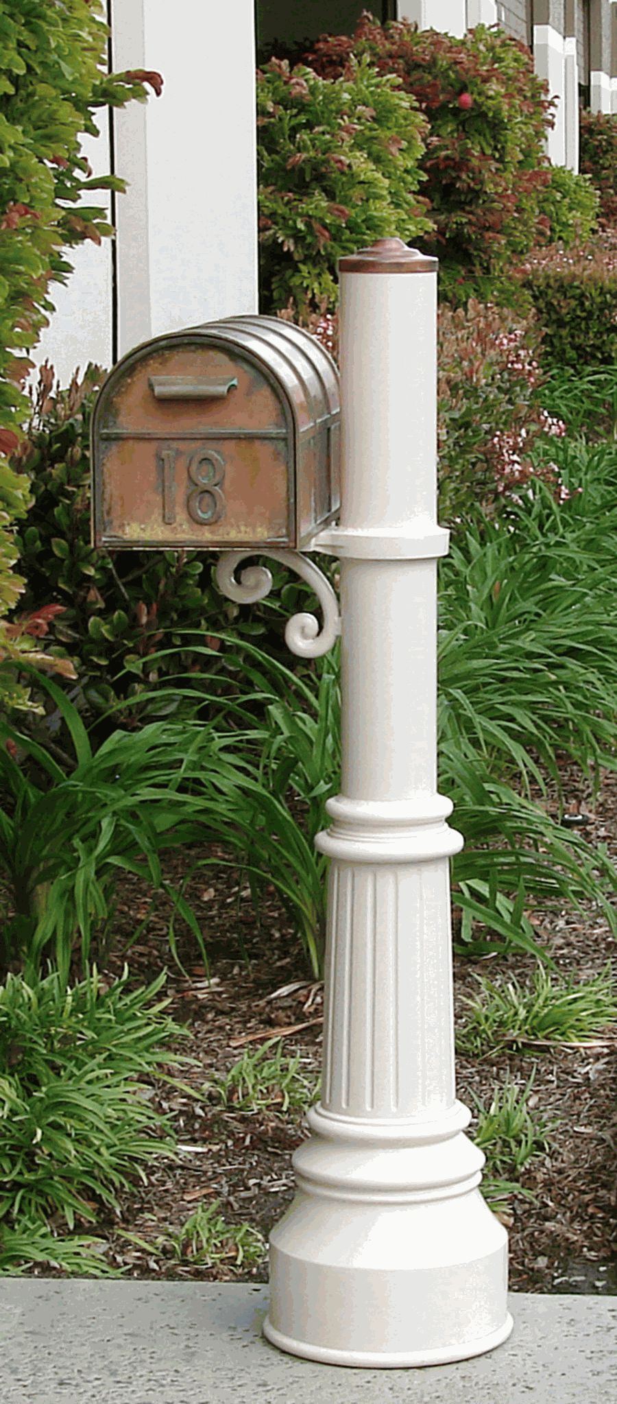 Brass Mailboxes Residential Gsi Luxury Mailbox Black Style 9K Post