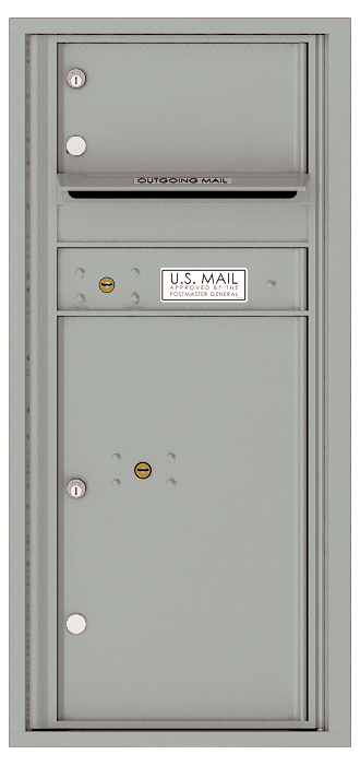 1 Door 4C Recessed USPS Mailbox - 4CADS-01