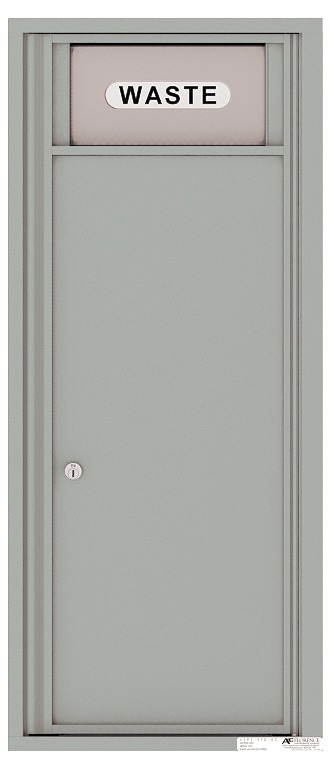 Florence 4C Trash Bin – Front Load, 12-Door, Large, Surface Mounted